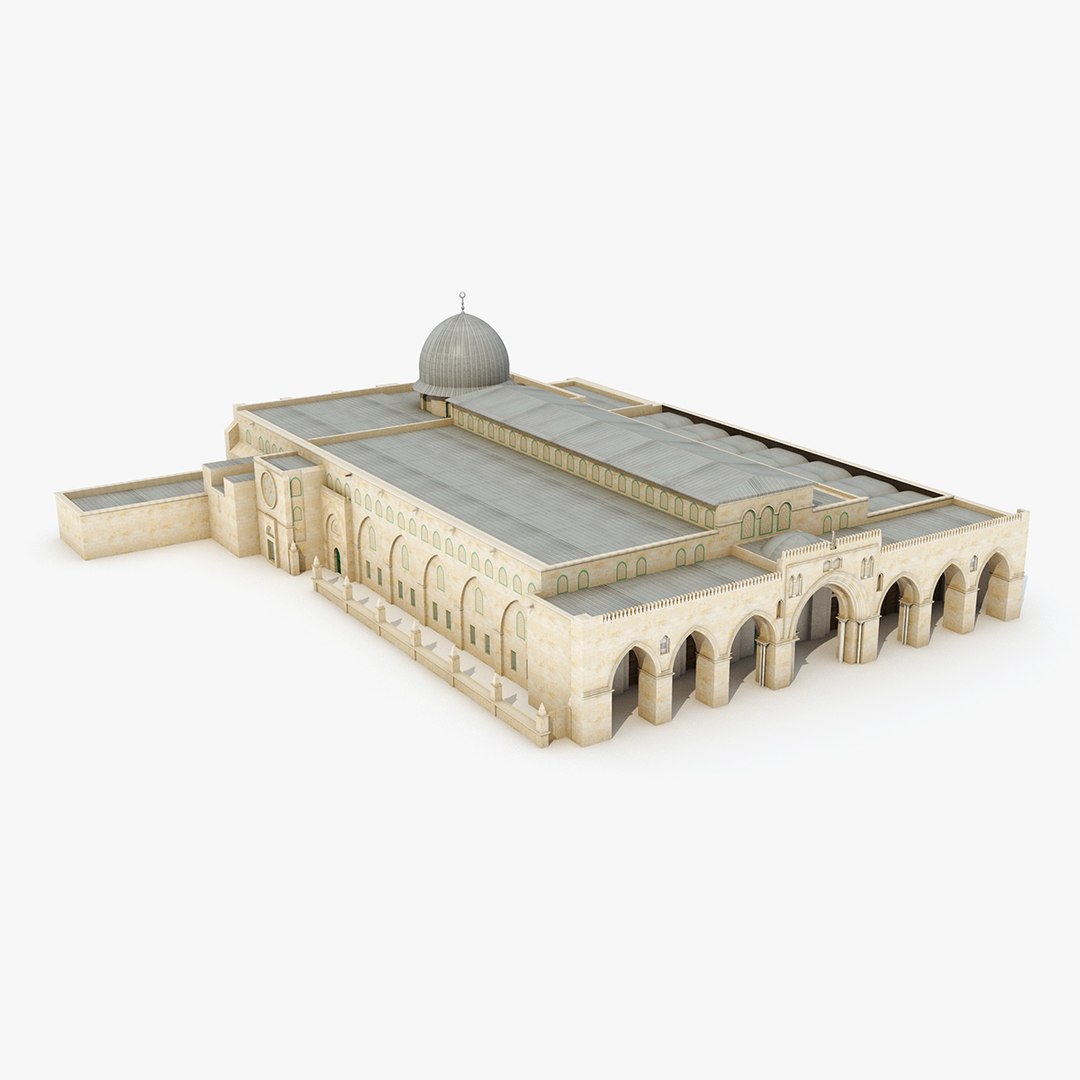 Al-Aqsa Mosque 3D model - TurboSquid 1824979