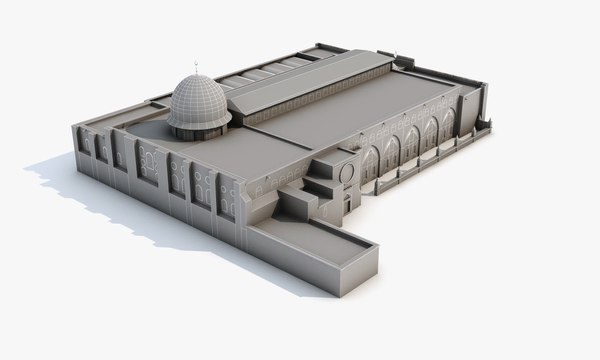 Al-Aqsa Mosque 3D model - TurboSquid 1824979