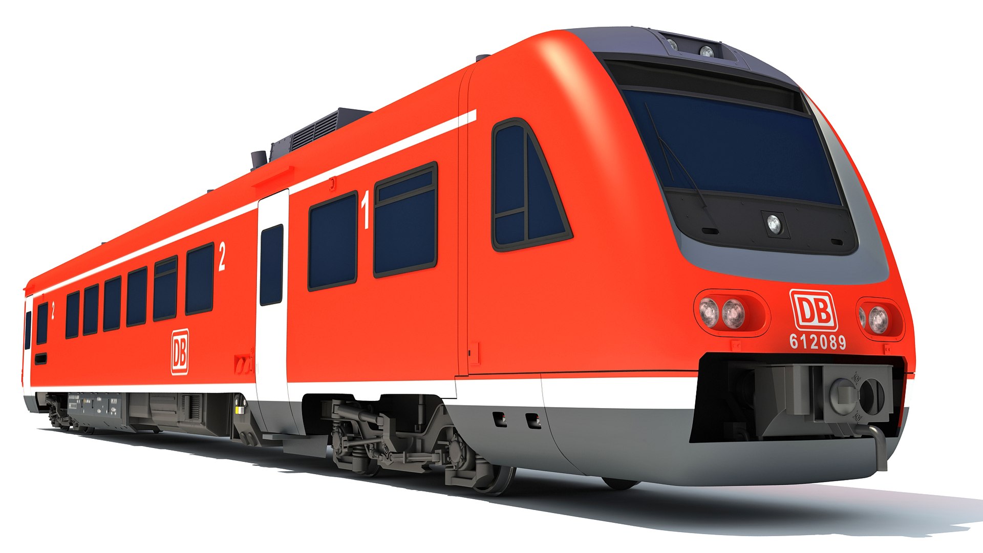 3D Model Deutsche Bahn Locomotive - TurboSquid 1681343
