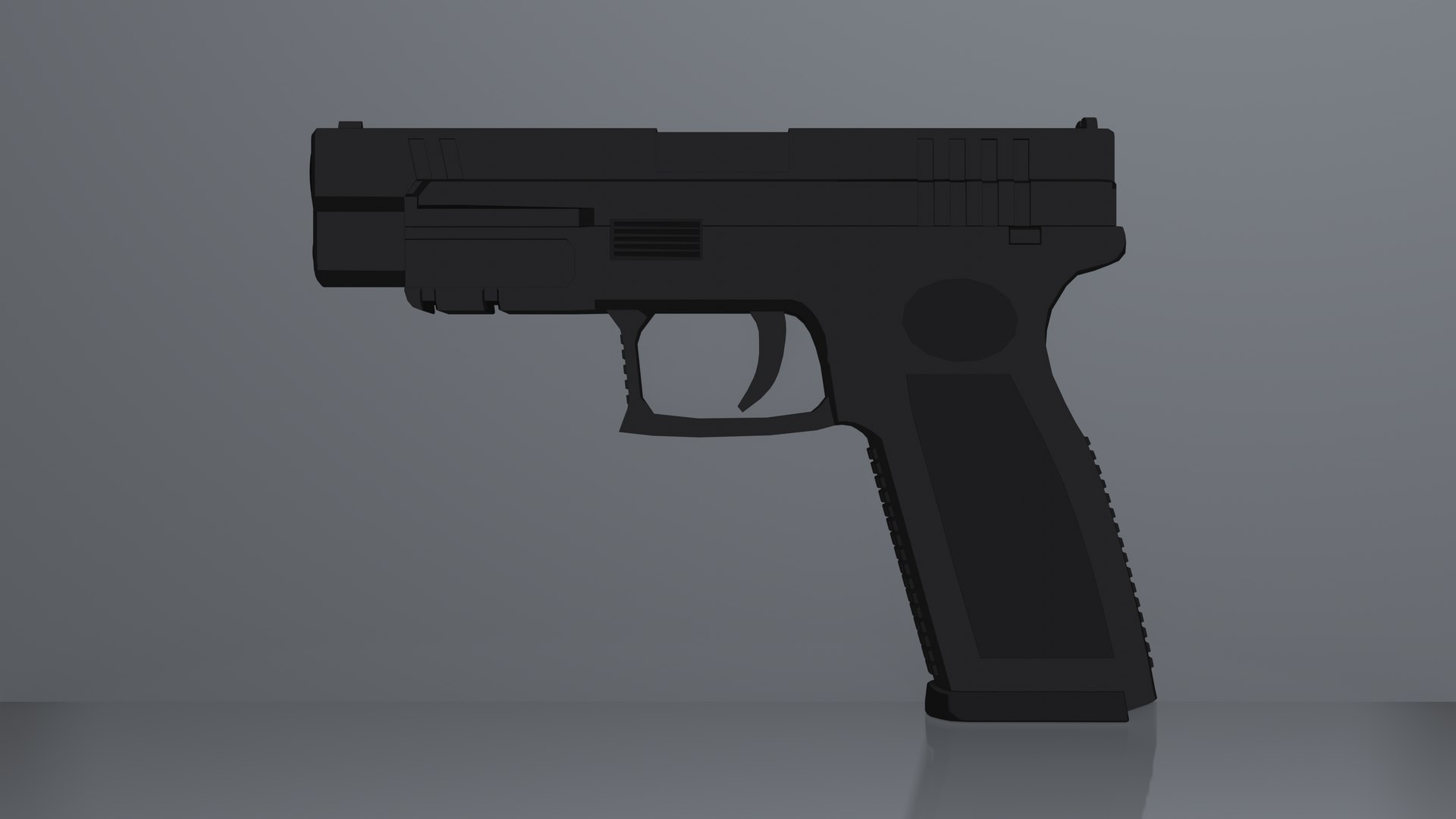 Anime Handgun 3D - TurboSquid 2358766