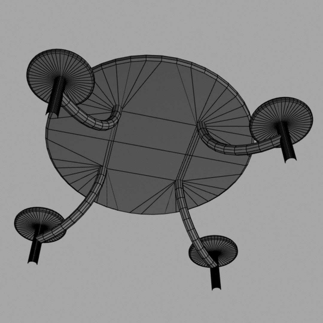 3d Model Outdoor Table