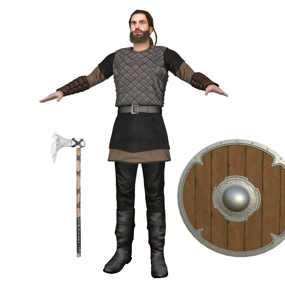 Viking Rigging Man 3D Model - TurboSquid 1259491