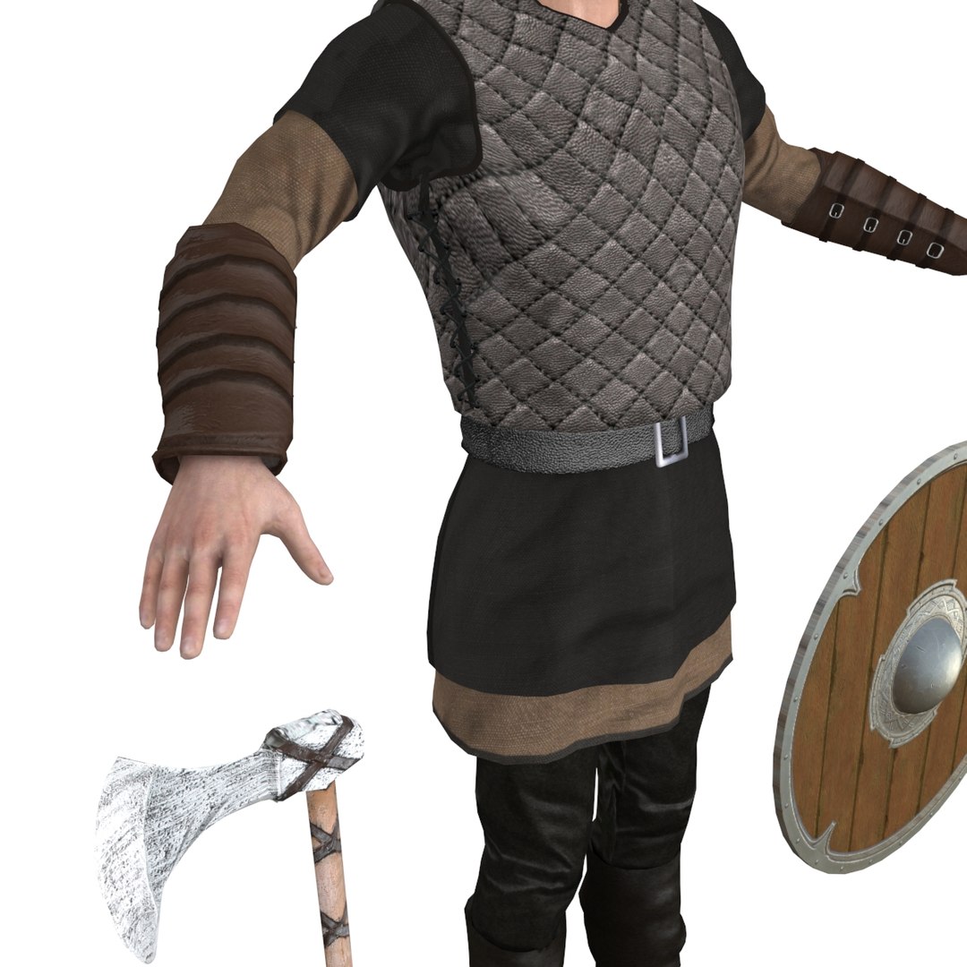 Viking Rigging Man 3D Model - TurboSquid 1259491
