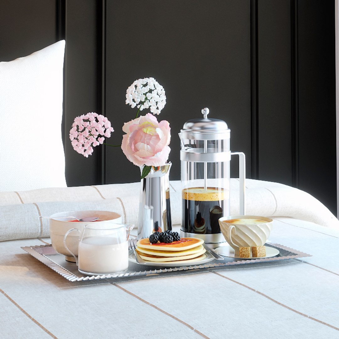 Breakfast 3d Model