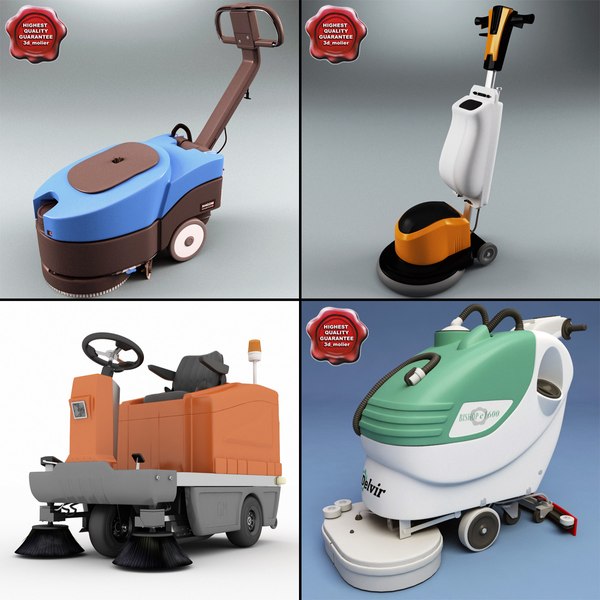 Floor Cleaner 3D Studio Models for Download | TurboSquid