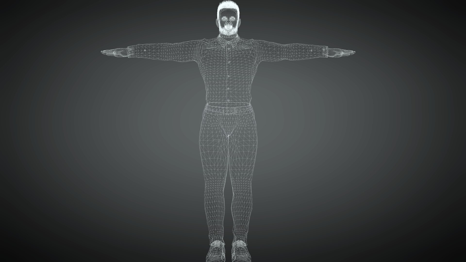 Realistic Guy Roger Model - TurboSquid 2019041