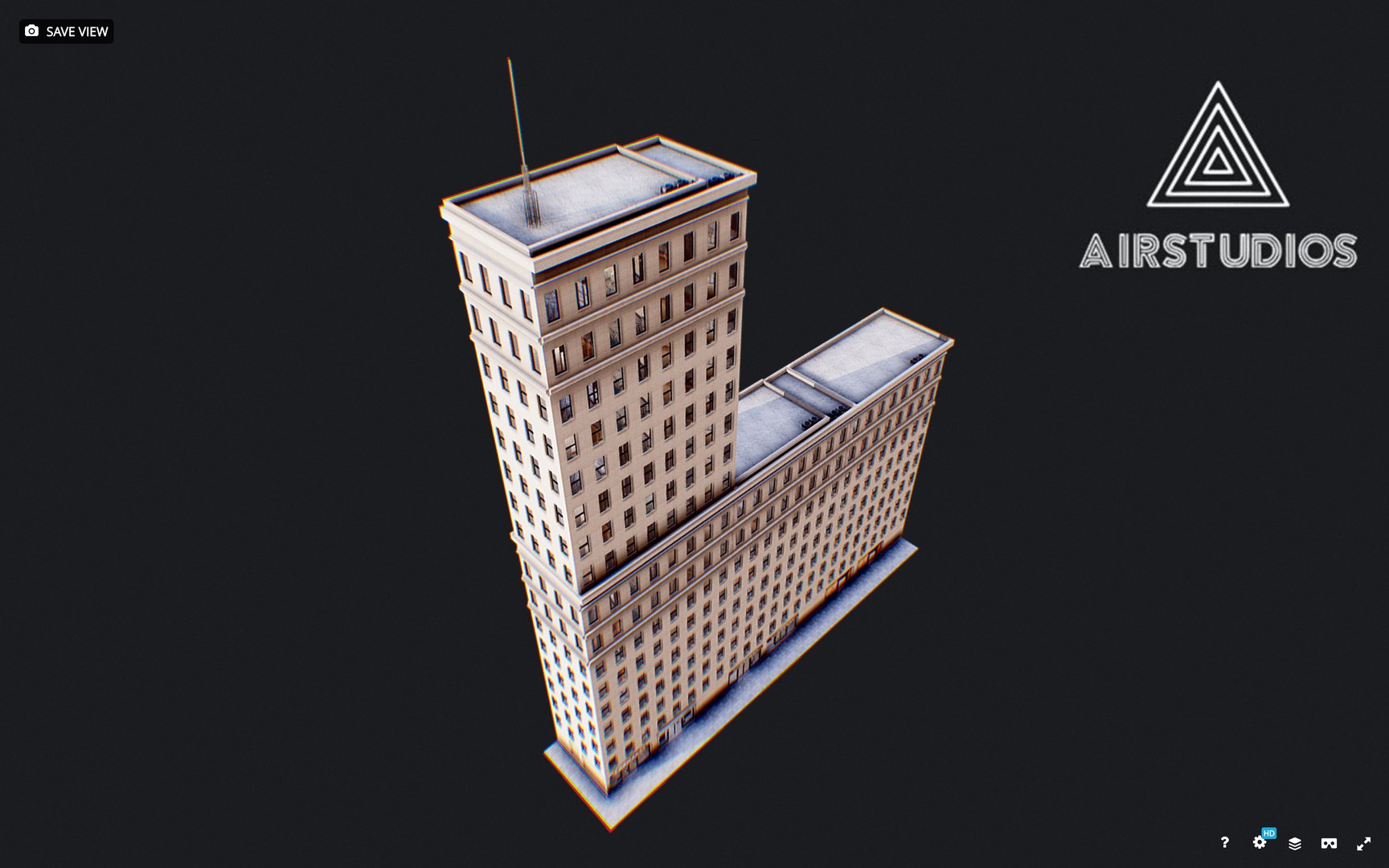 3D Low Poly - New York Building Model - TurboSquid 1886286