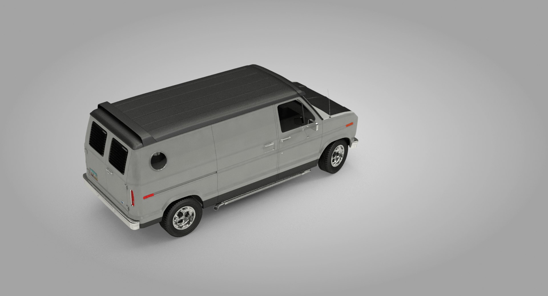 3D Econoline 75 Custom - TurboSquid 1288050