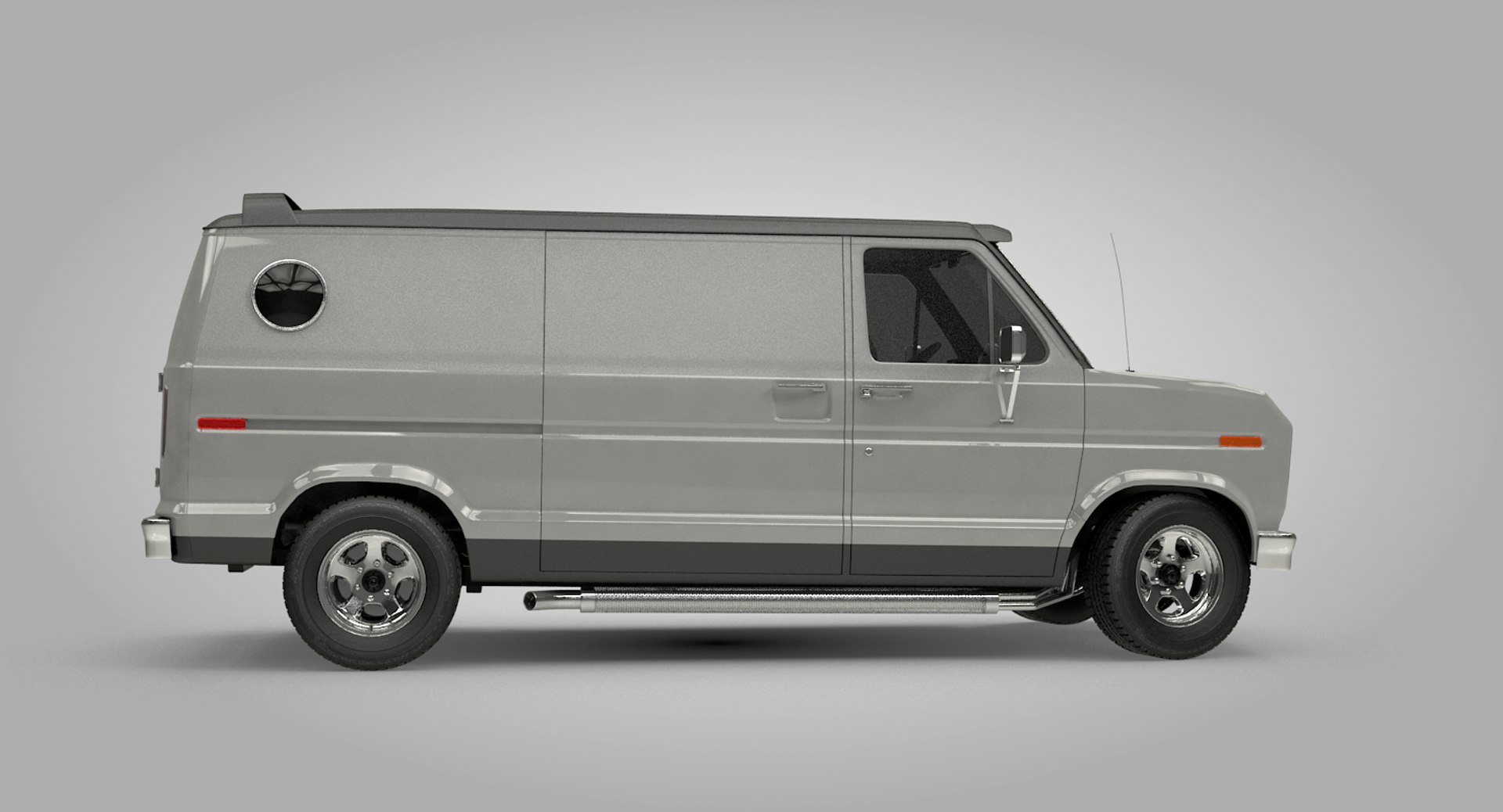 3D Econoline 75 Custom - TurboSquid 1288050