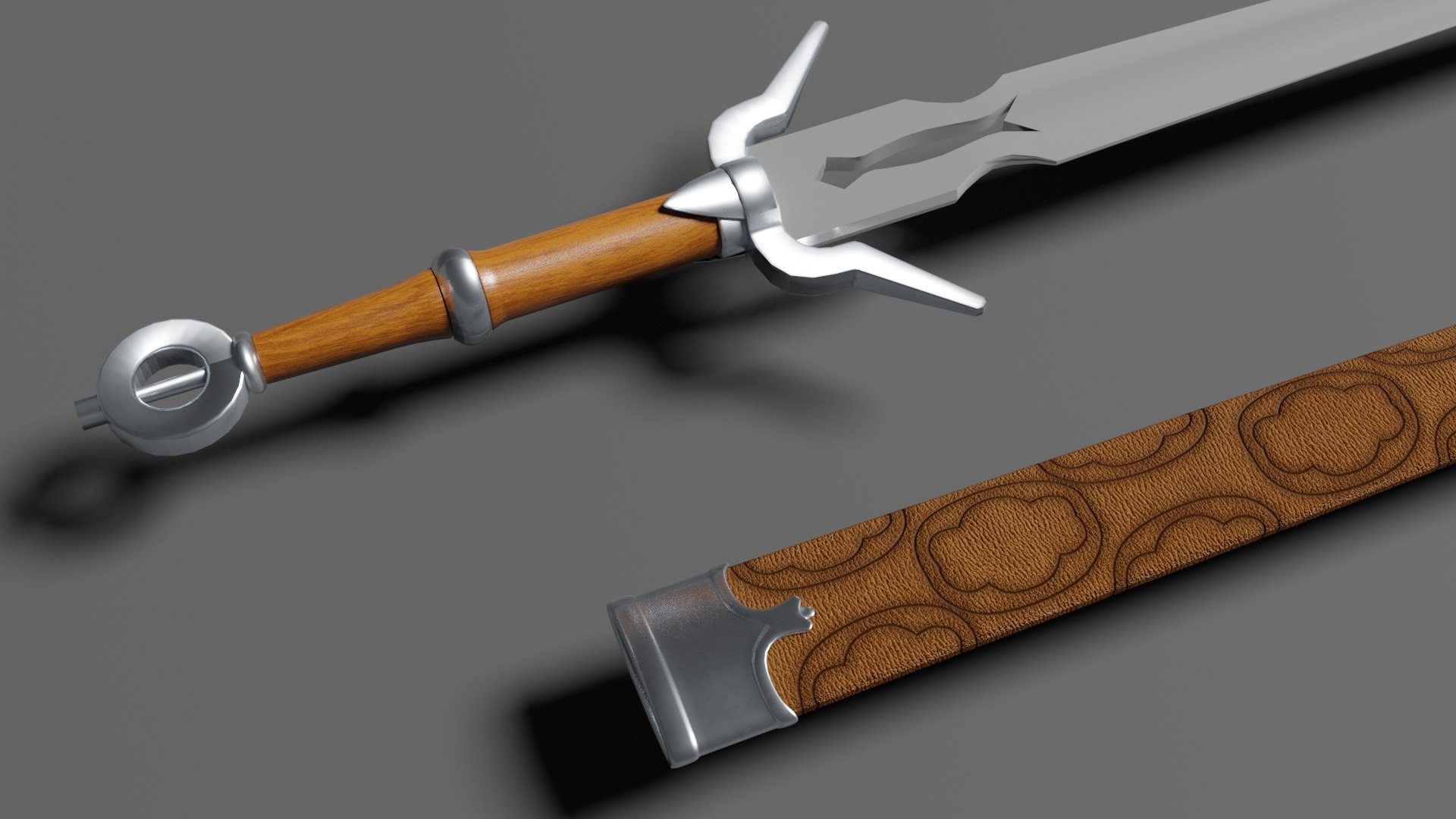 Ciri S Sword Witcher 3D Model - TurboSquid 1646721