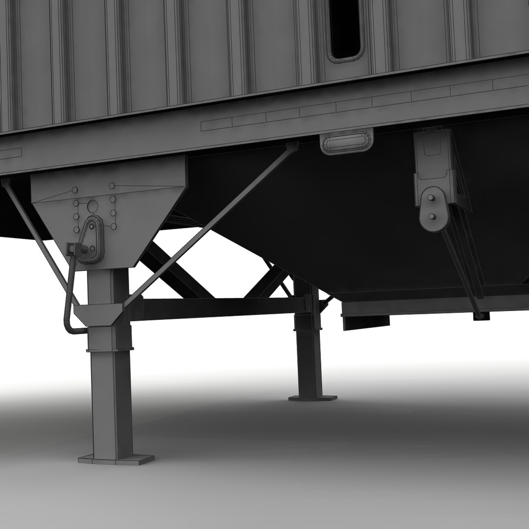 3d Dakota Grain Pup Trailer Model