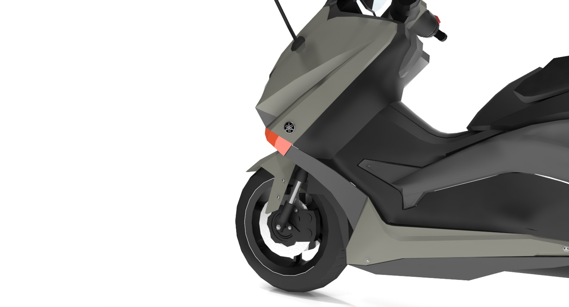 3d Yamaha T-max 2016 Model