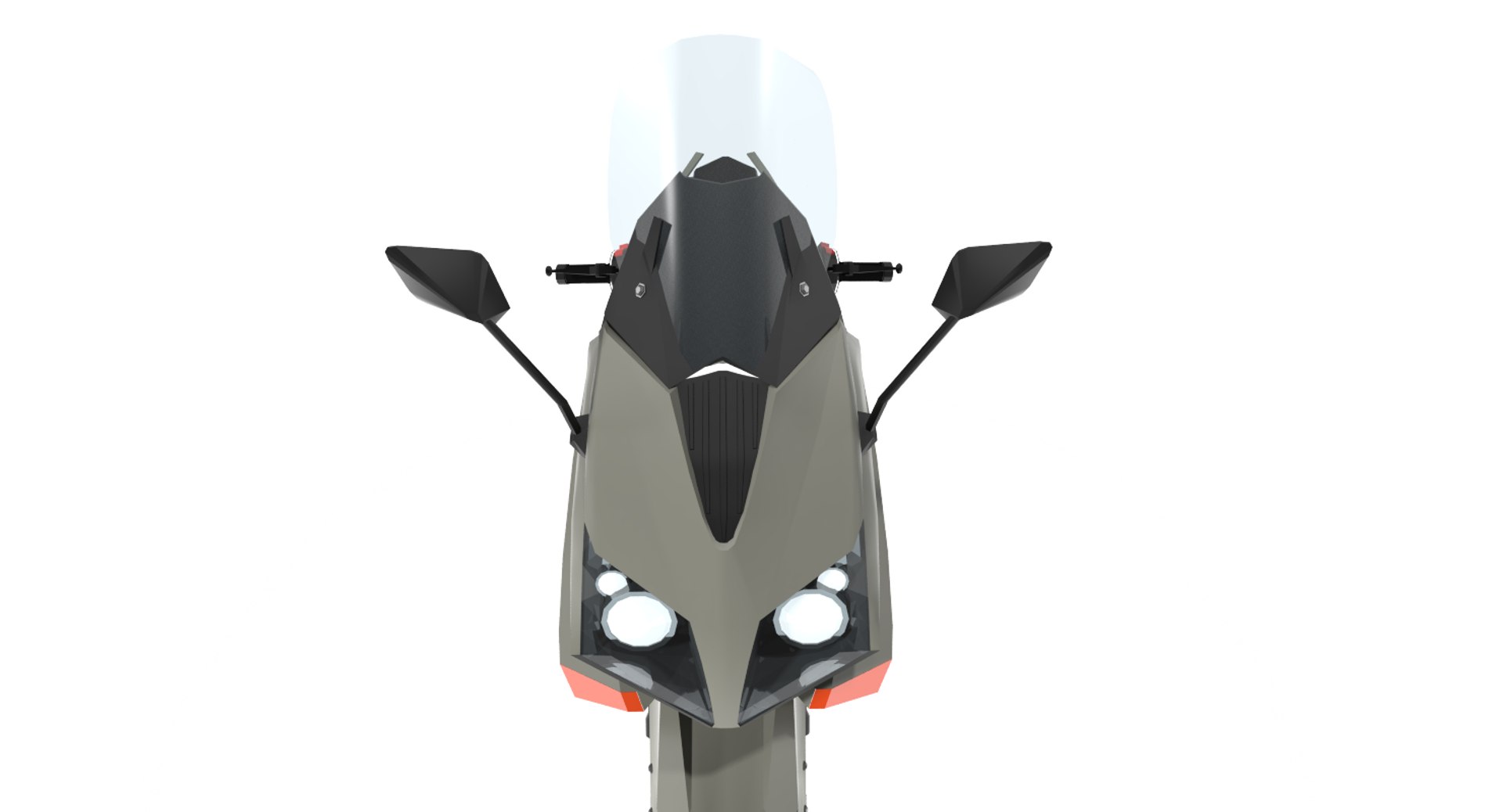 3d Yamaha T-max 2016 Model
