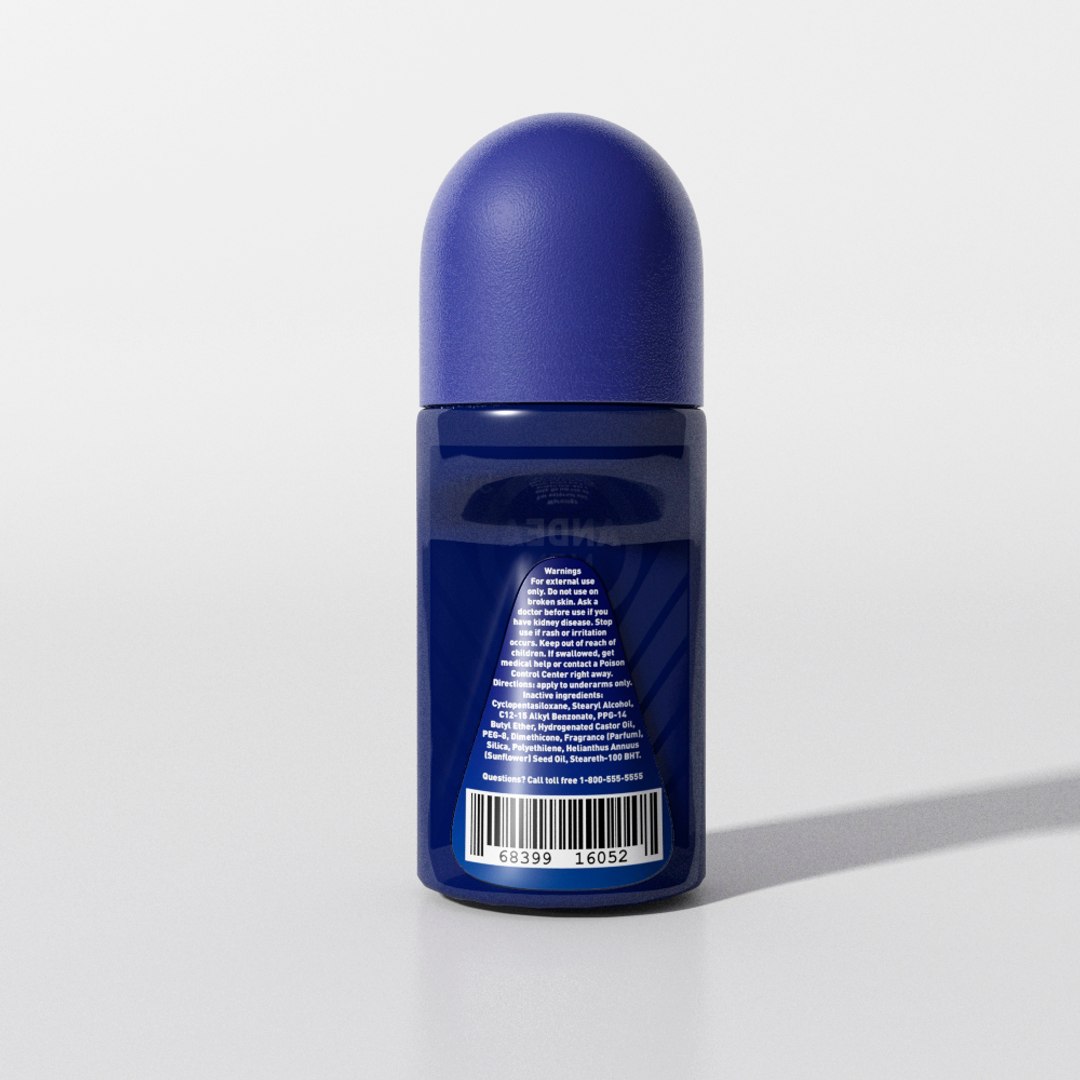 Rollon Deodorant 3D Model - TurboSquid 1284308