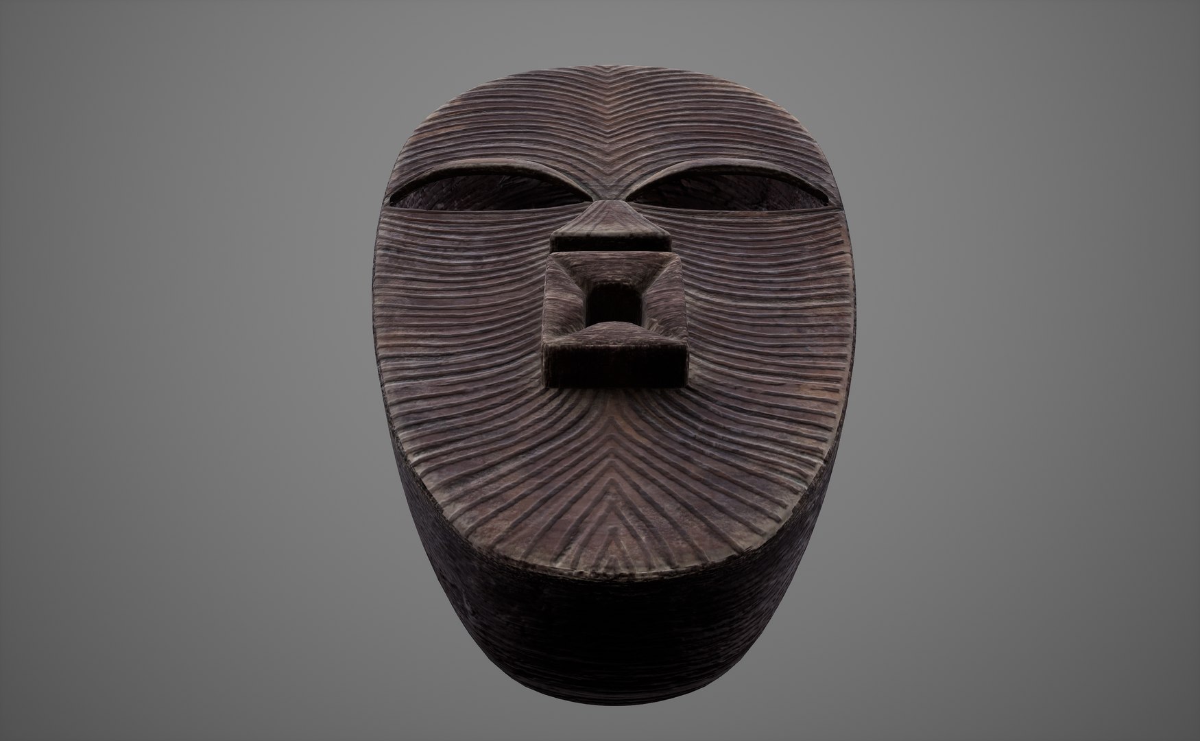 Ancient Mask 3D Model - TurboSquid 1903396