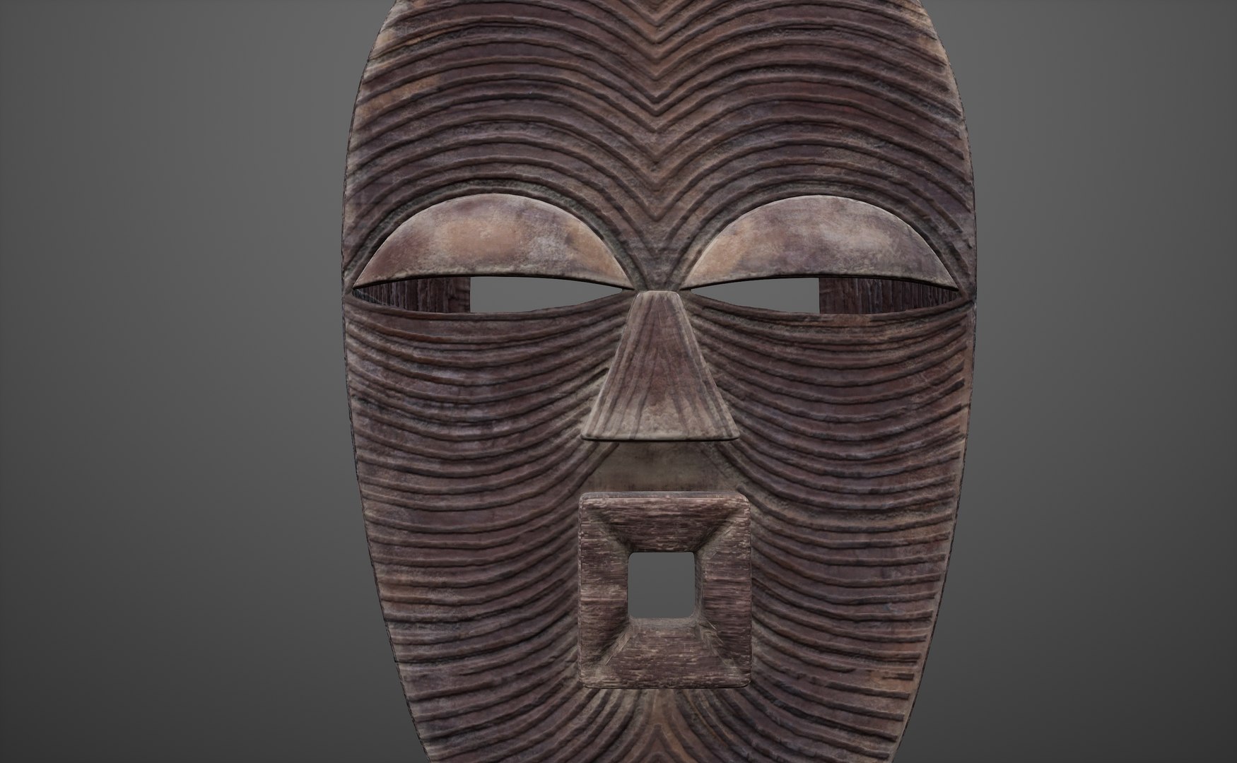 Ancient Mask 3D Model - TurboSquid 1903396