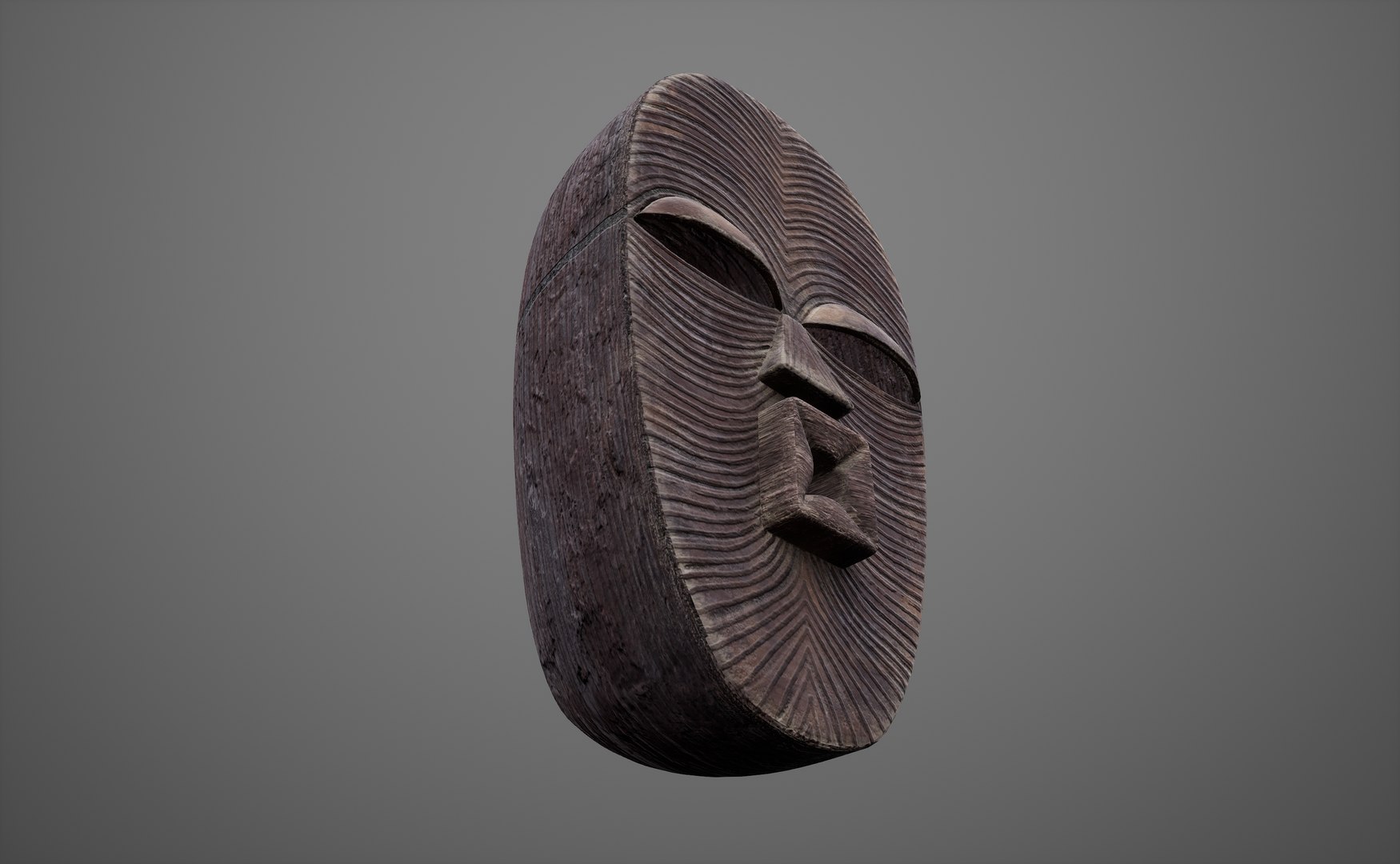 Ancient Mask 3D Model - TurboSquid 1903396