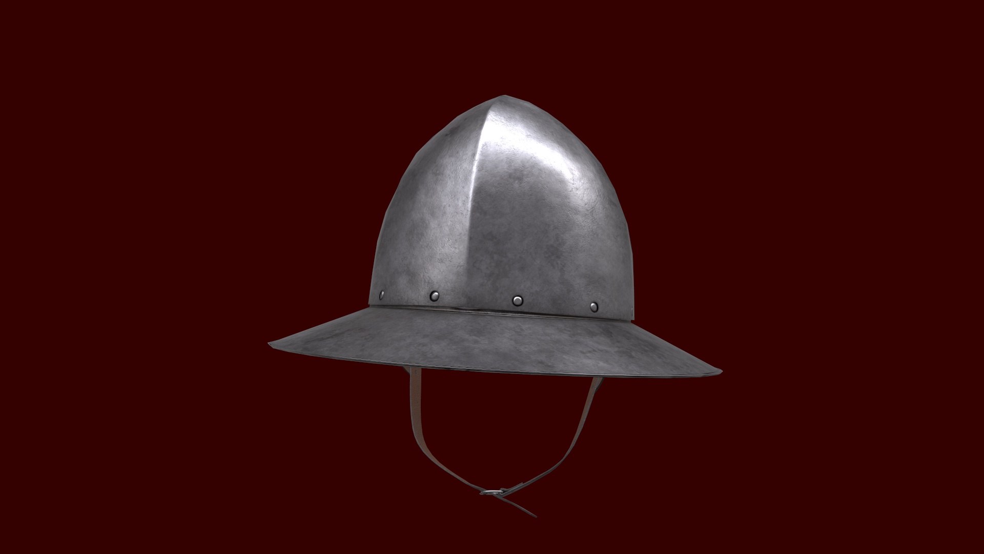 3D Model Low-poly Helmet - TurboSquid 1417716
