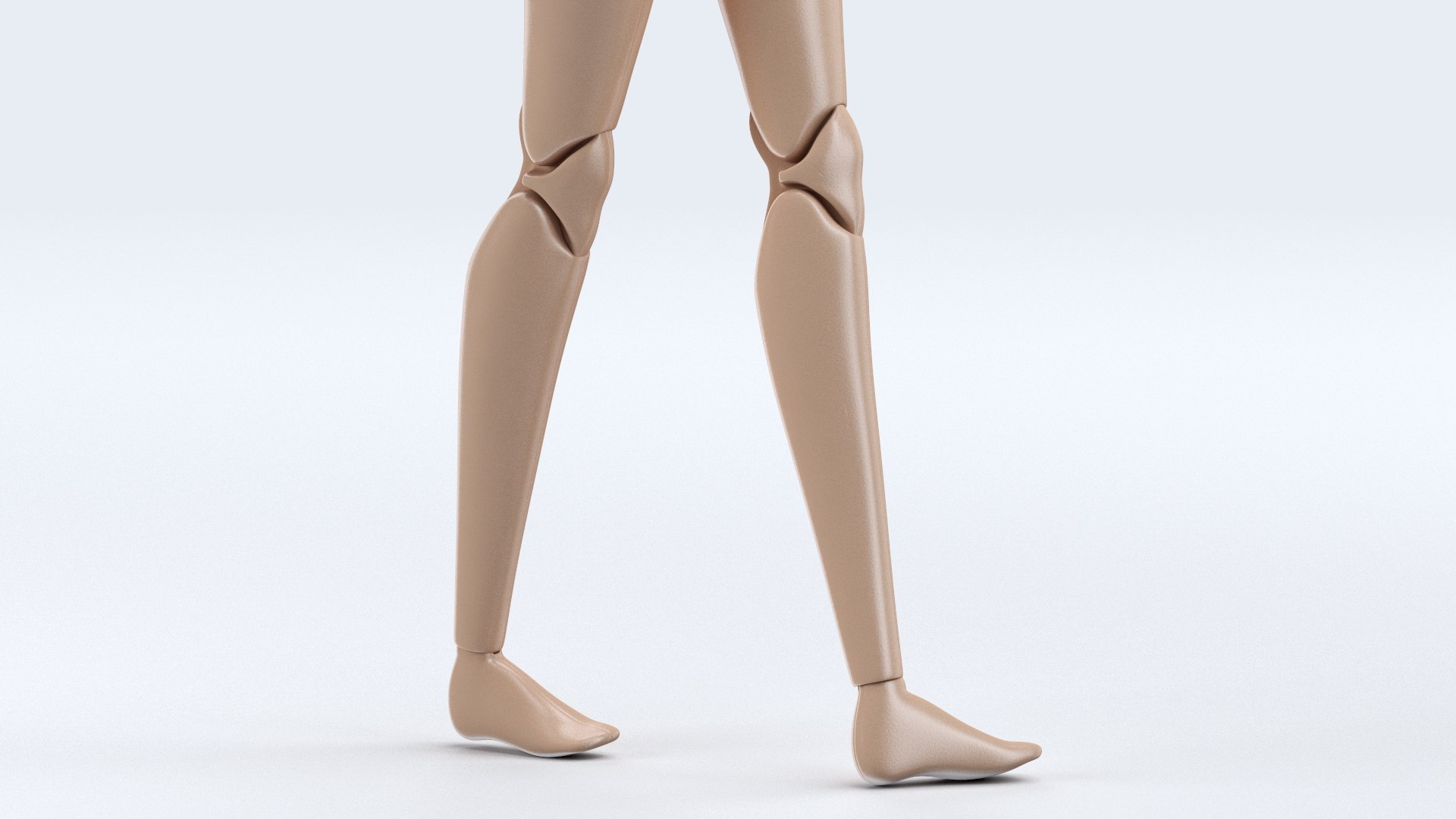 3D Barbie Doll Without Clothes - TurboSquid 1981803