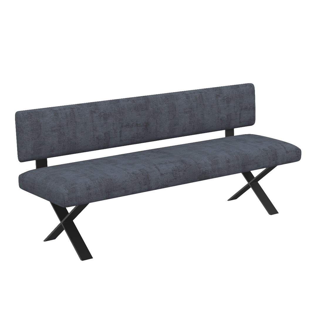 The Criss Cross Bench 3D model - TurboSquid 2011334