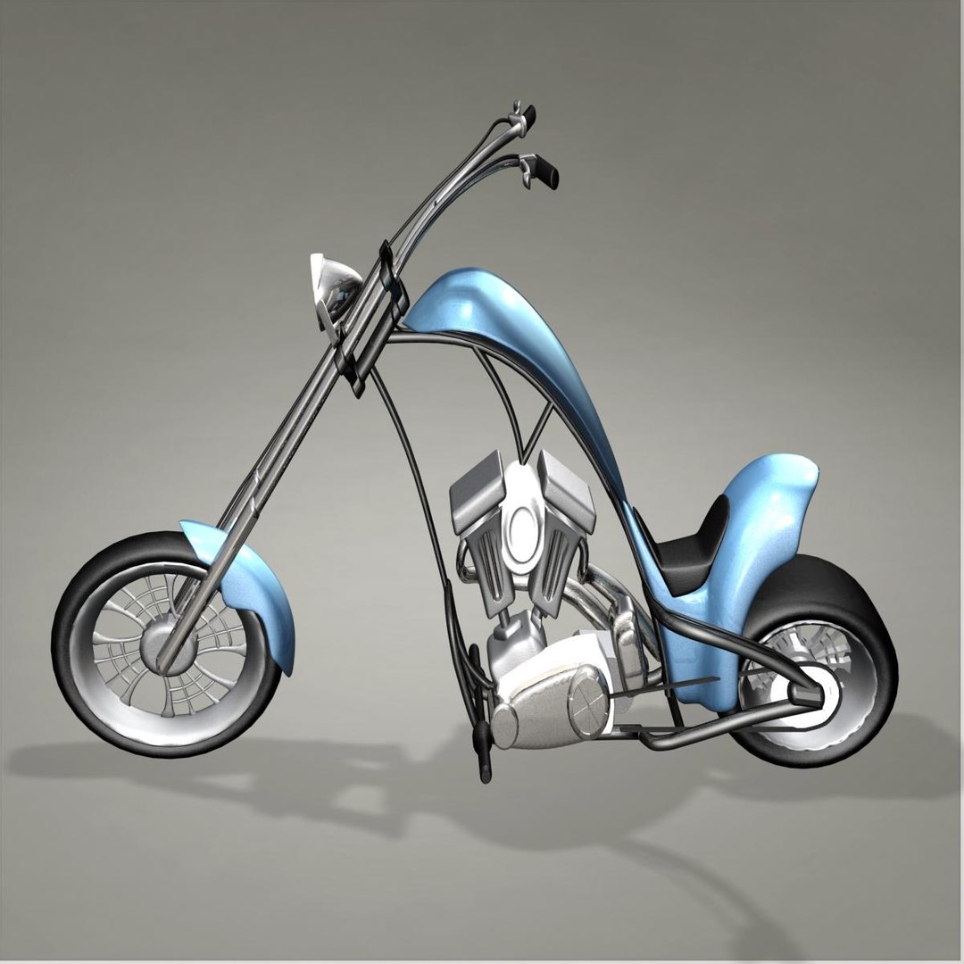 Minichopper Motorcycle 3ds