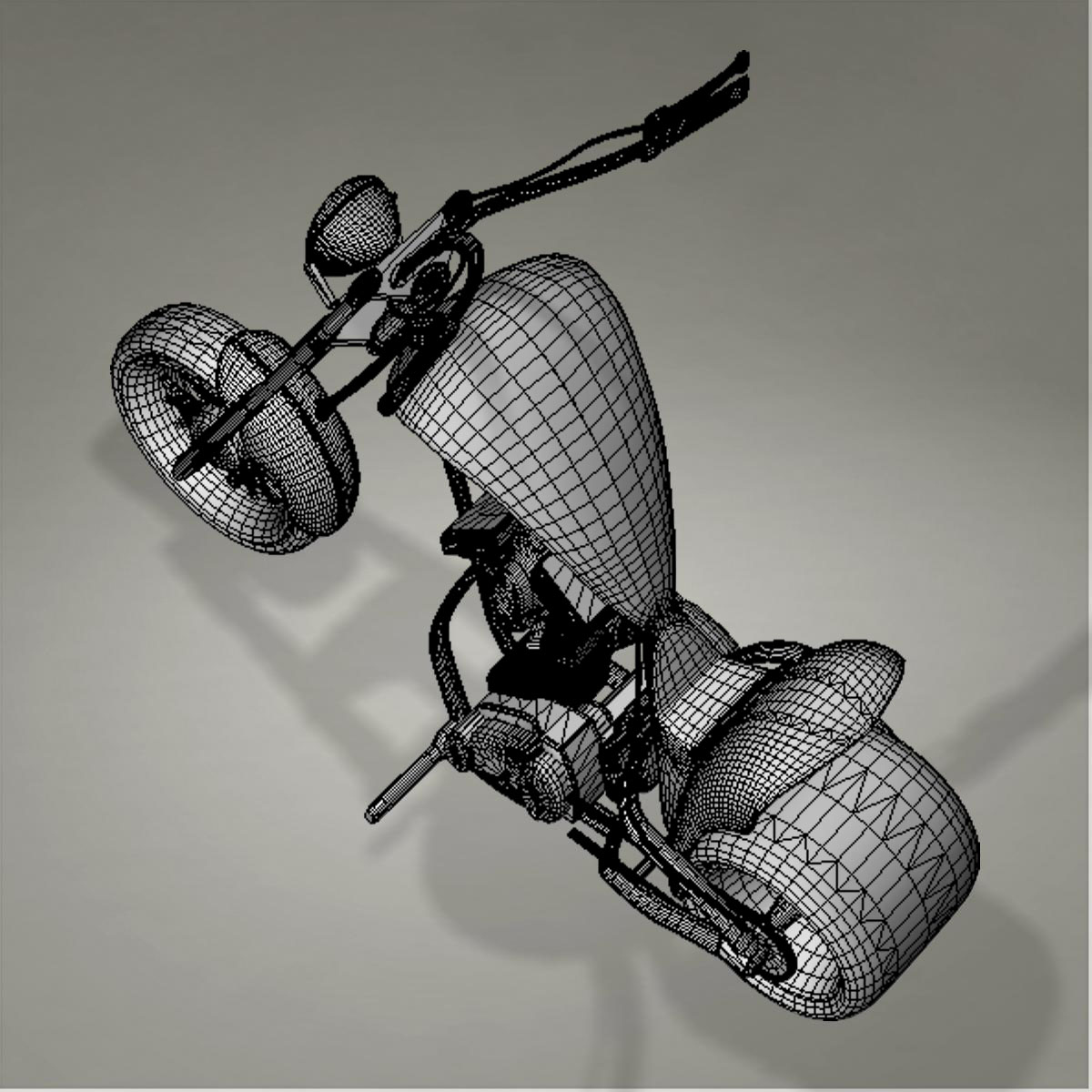 minichopper motorcycle 3ds