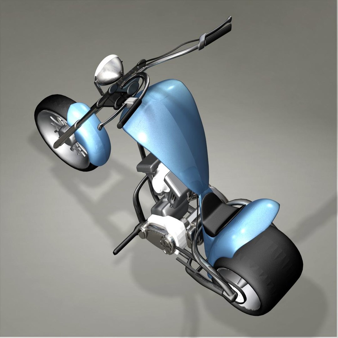 Minichopper Motorcycle 3ds