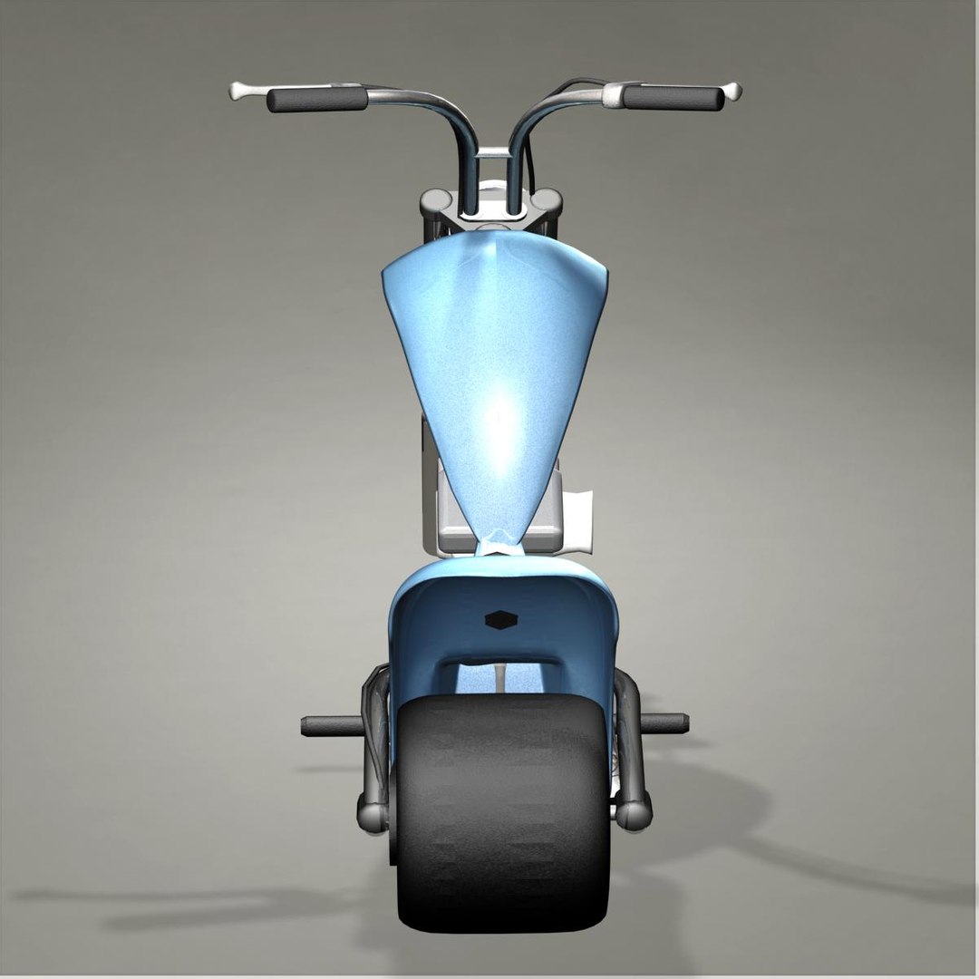 Minichopper Motorcycle 3ds