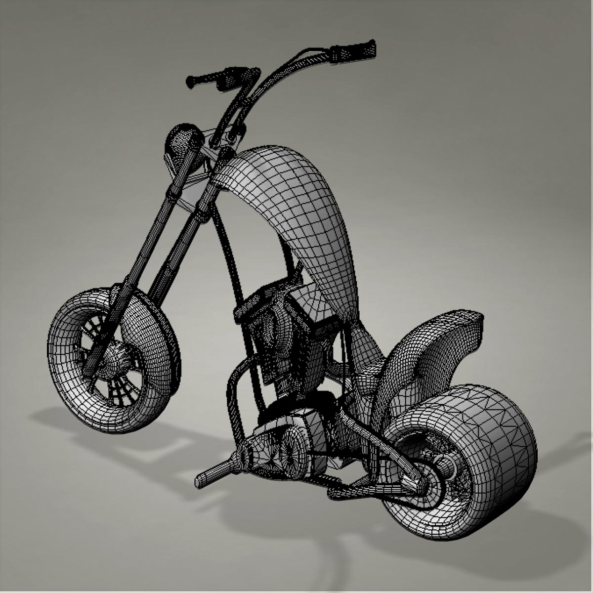 minichopper motorcycle 3ds