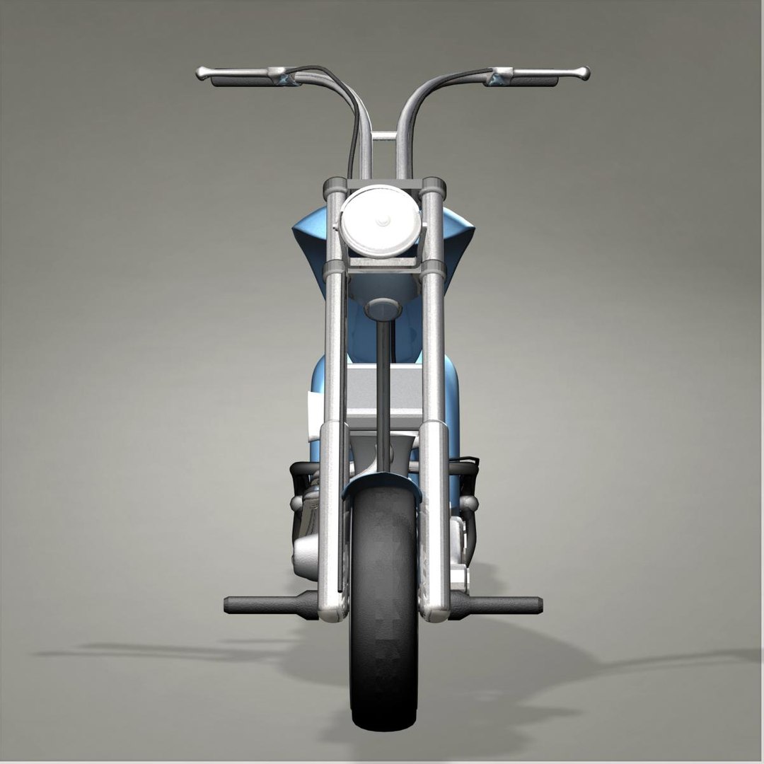 Minichopper Motorcycle 3ds