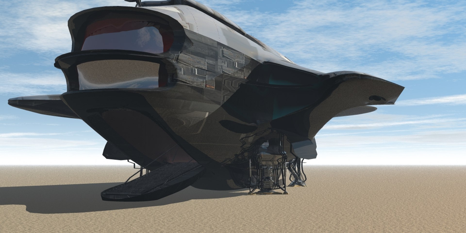 Maya Spaceship Cargo