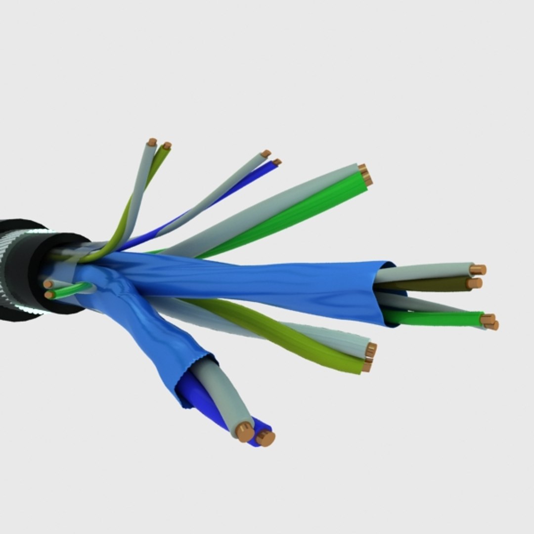 Cable 3d Model