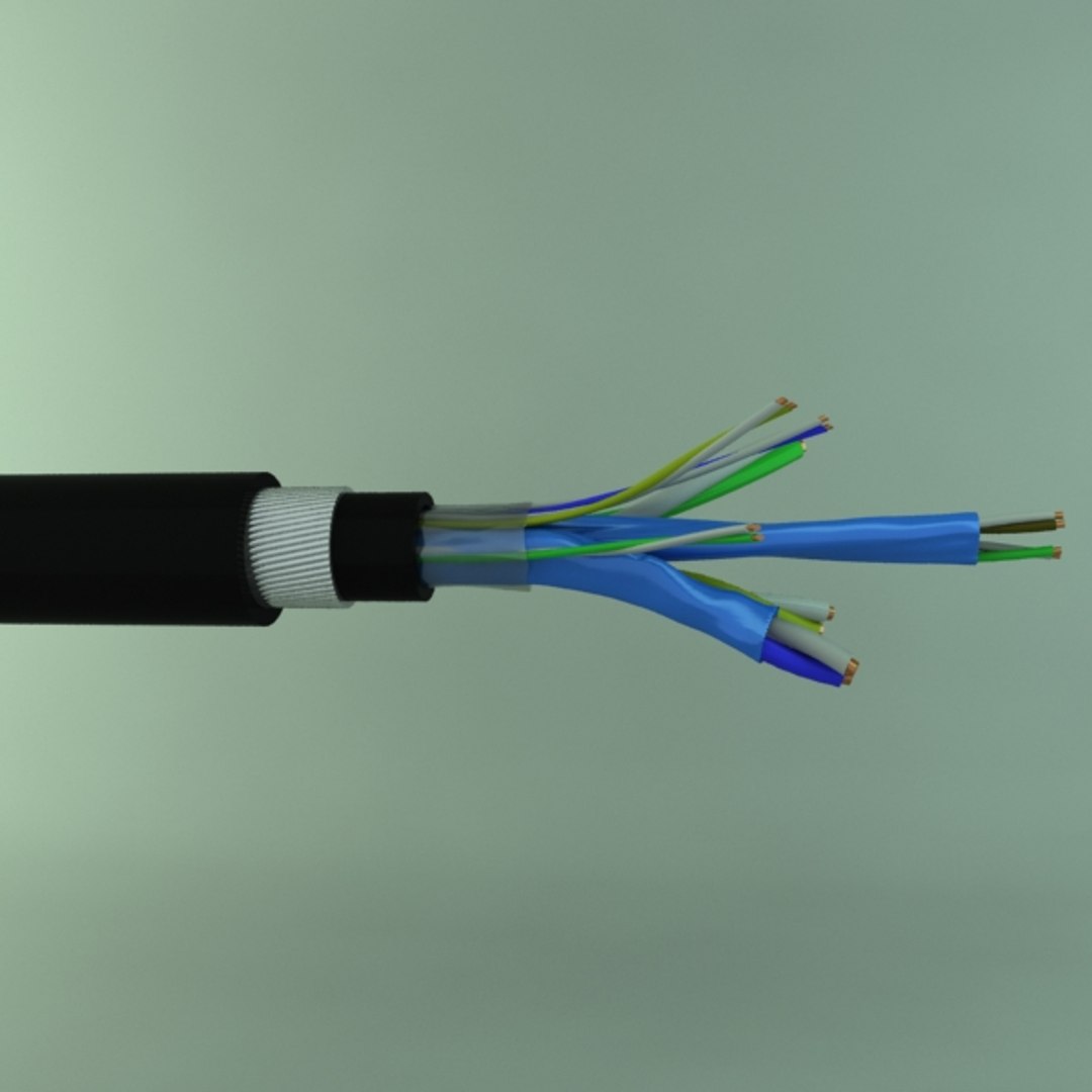 Cable 3d Model