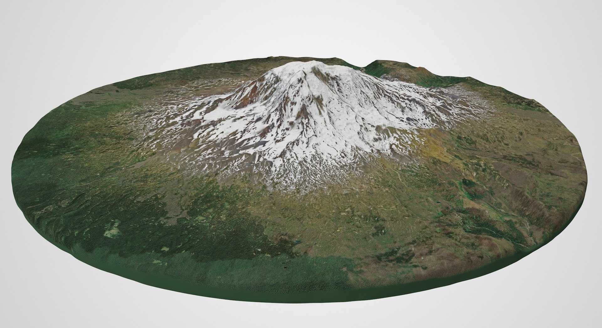 Mount adams 3D - TurboSquid 1402764