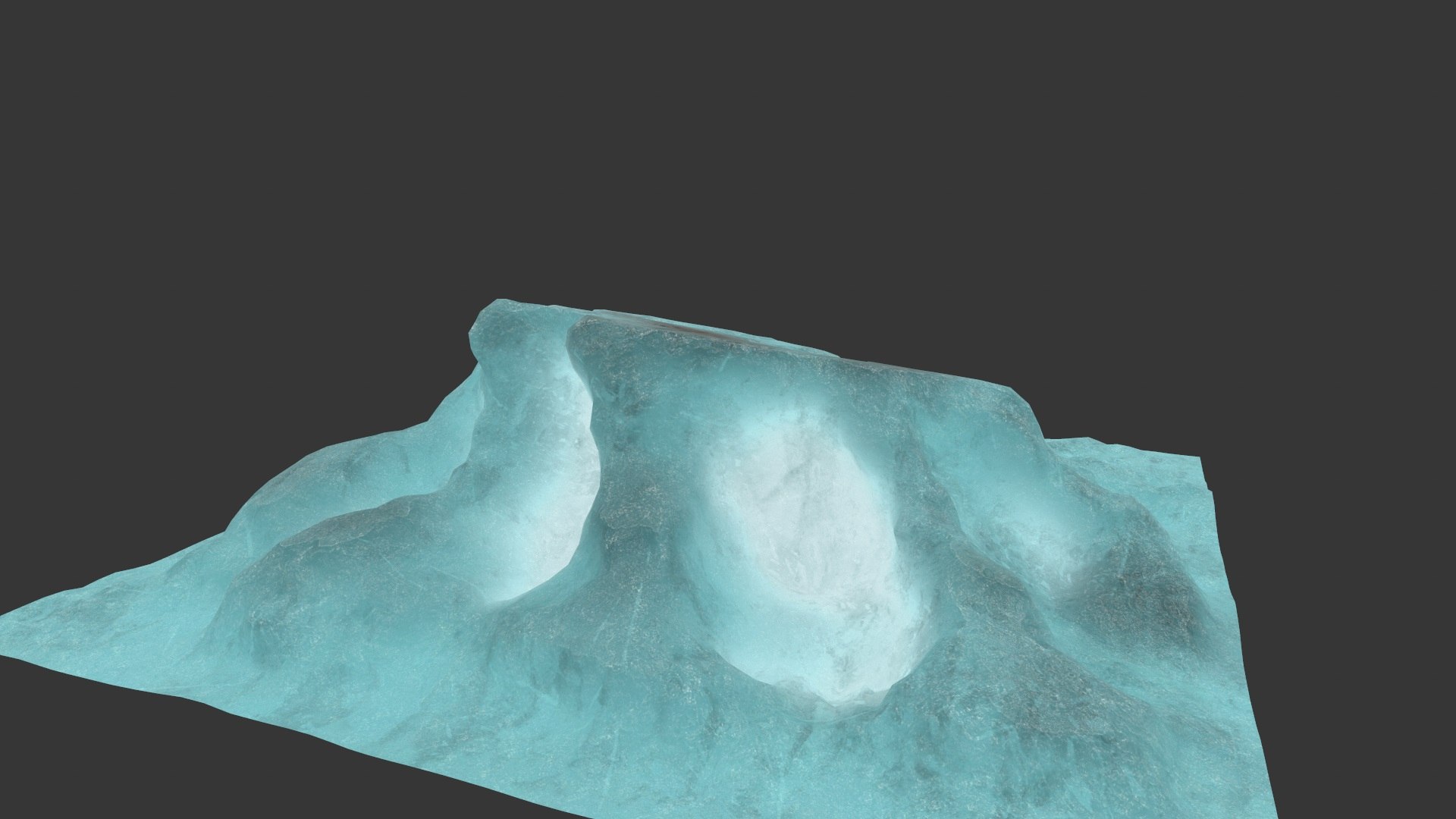 3D Ice Snow Model - TurboSquid 1161355