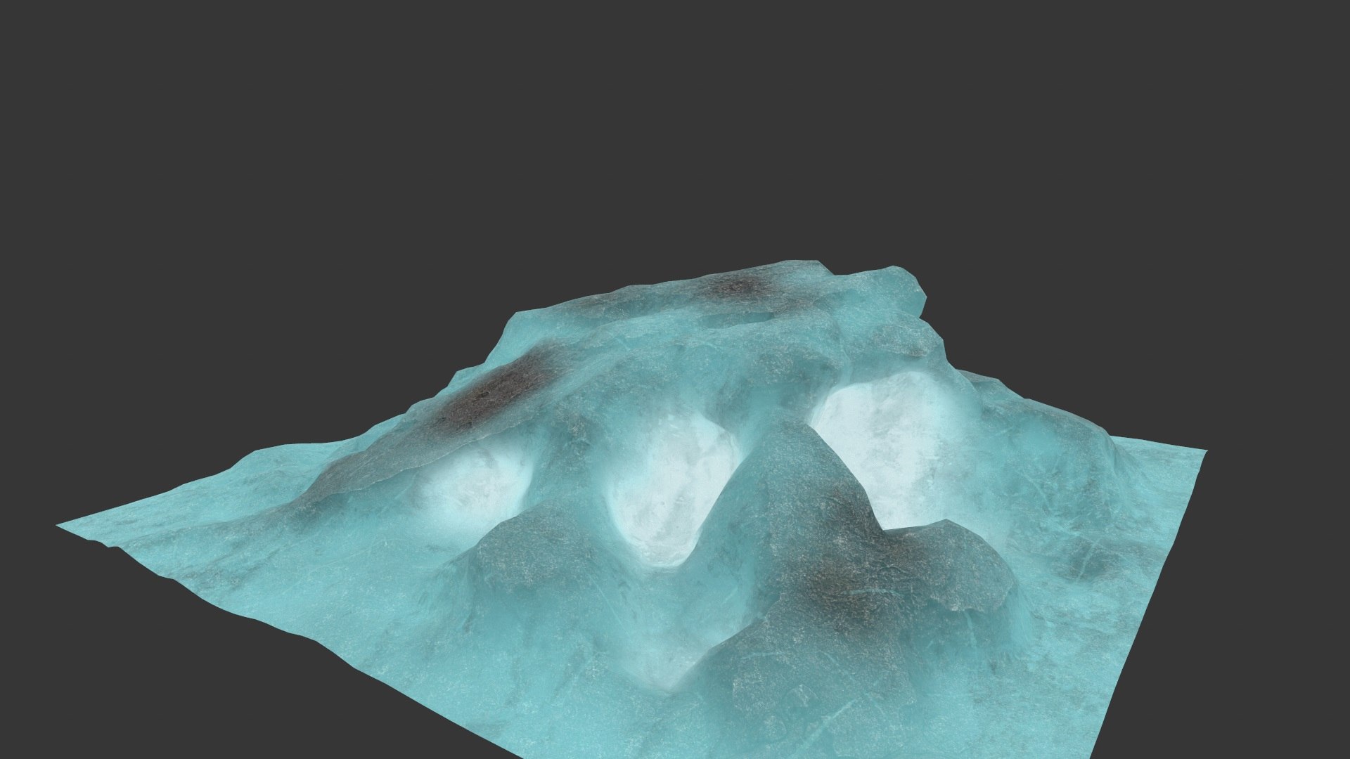 3D Ice Snow Model - TurboSquid 1161355
