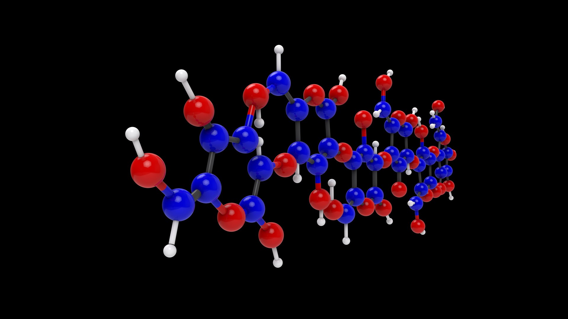 3D Cellulose Structure Model - TurboSquid 2195182