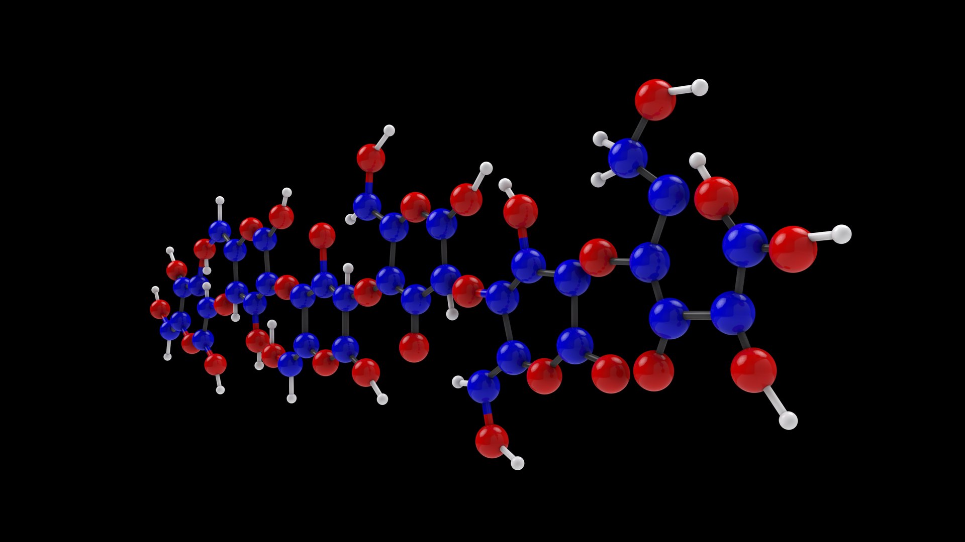 3D Cellulose Structure Model - TurboSquid 2195182