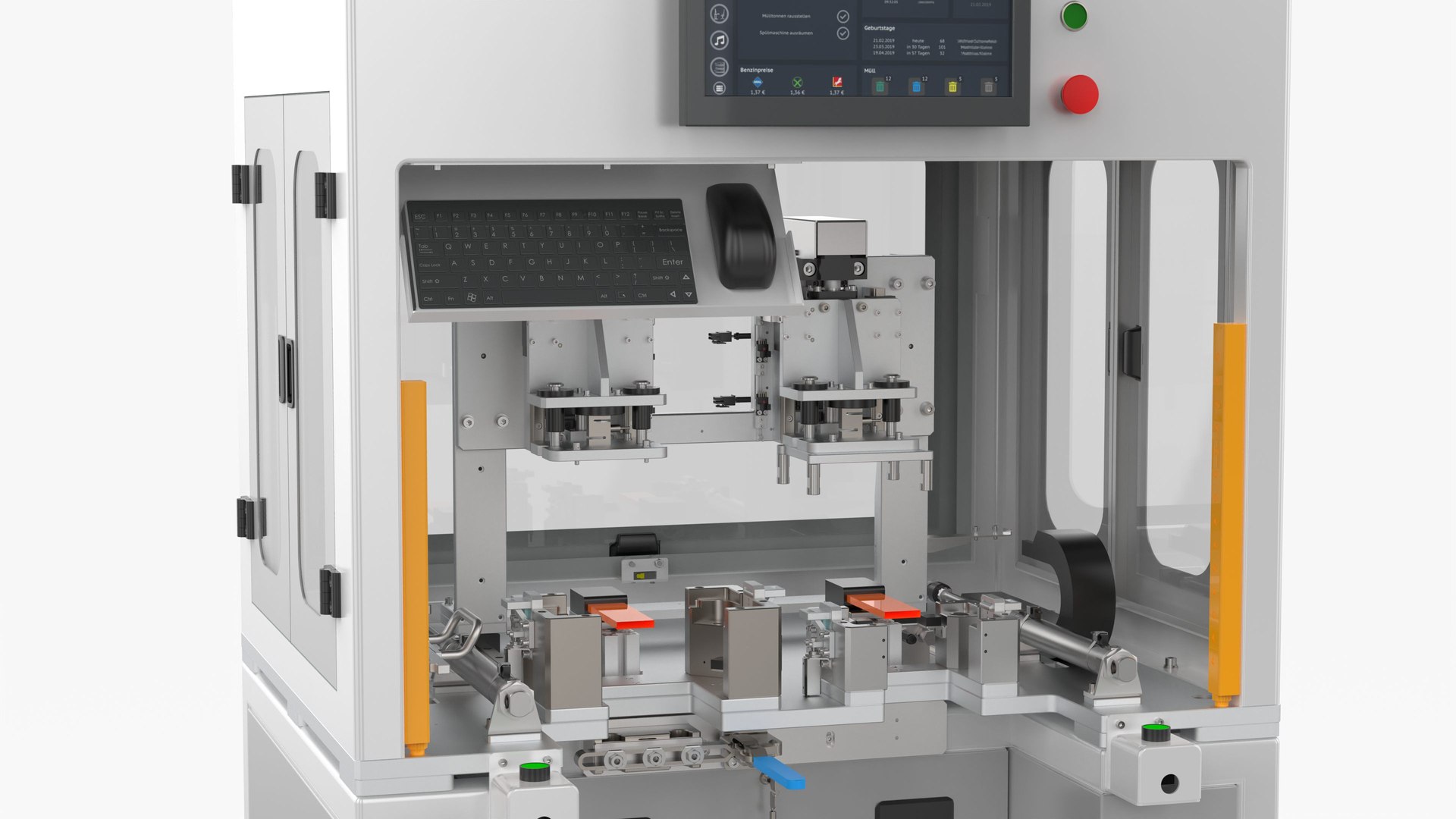 Automatic Insertion Force Testing For Pluggers Machine 3D Model ...