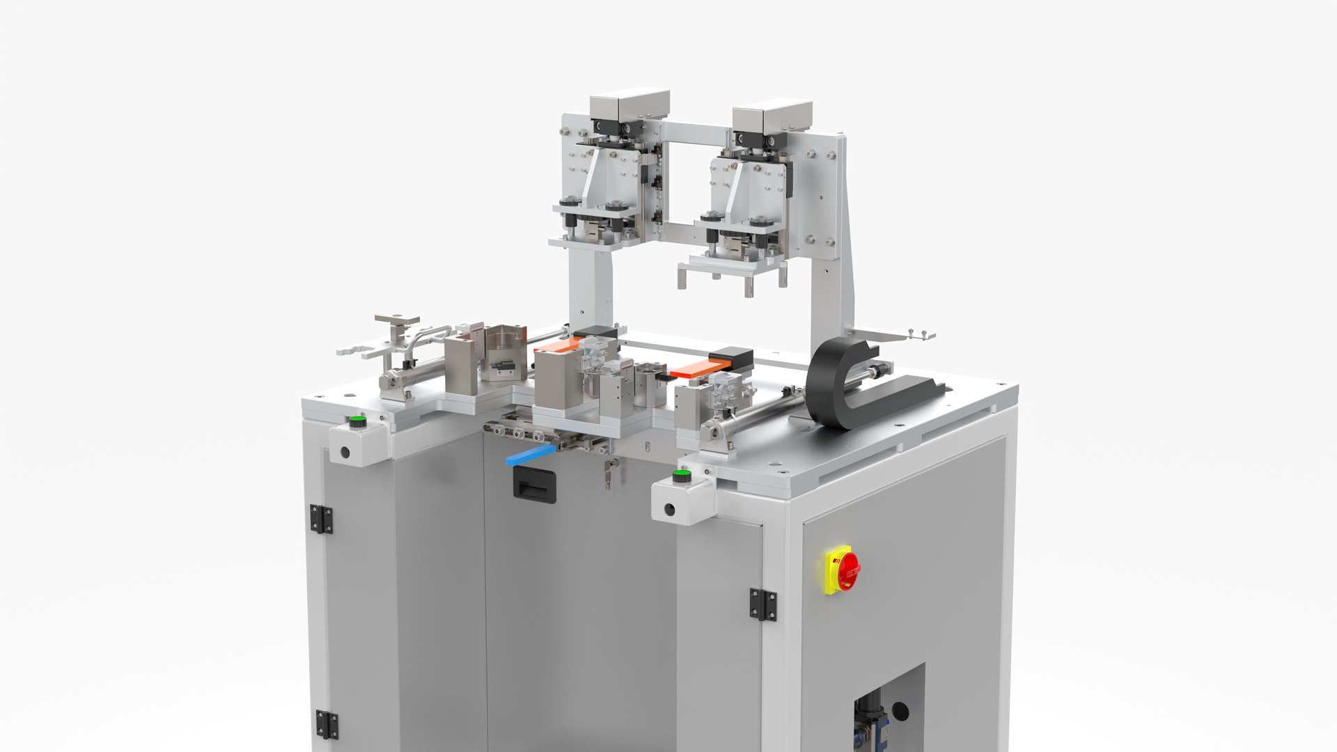 Automatic Insertion Force Testing For Pluggers Machine 3D Model ...