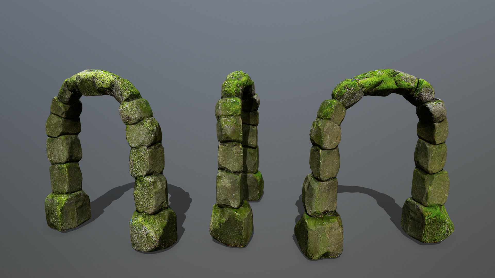 Wall Set 3D Model - TurboSquid 2197219