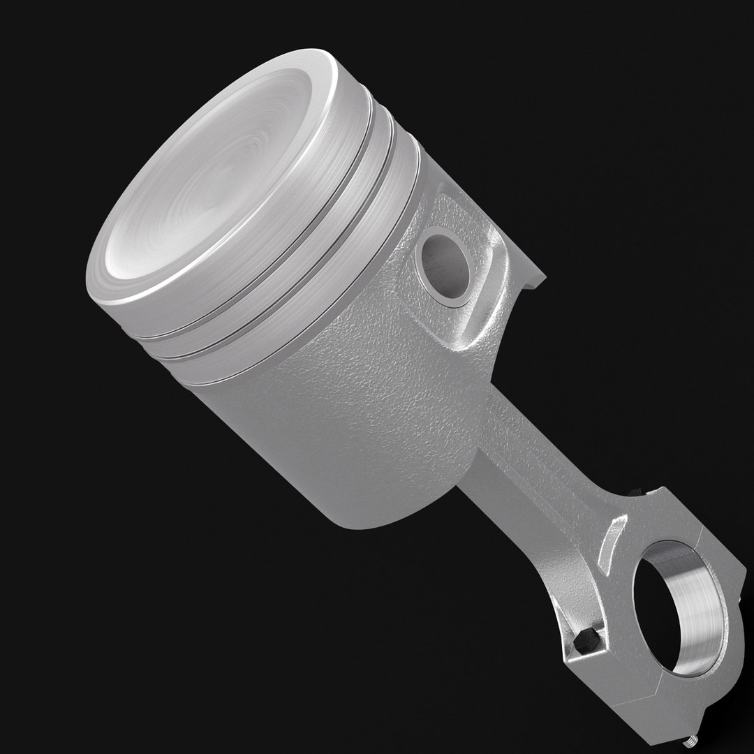 Petrol Engine Piston 3d Model