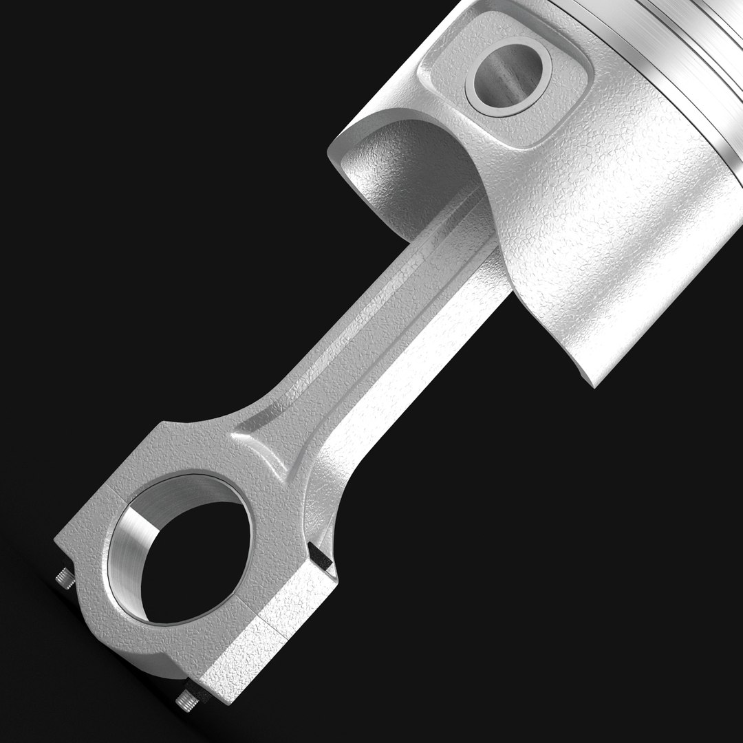 Petrol Engine Piston 3d Model