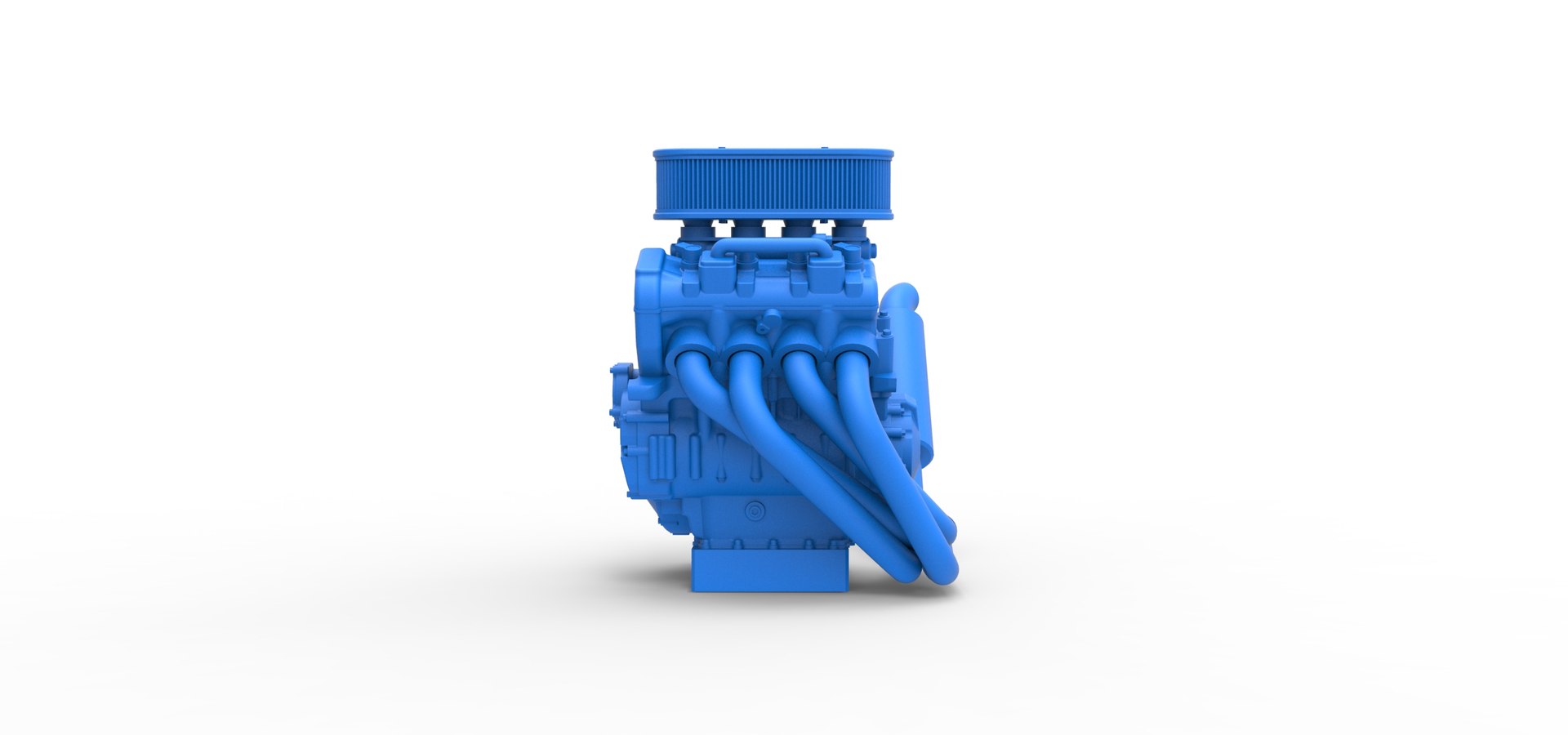 3D Diecast Engine Of 600 Micro Sprint Car Scale 1 To 25 - TurboSquid ...