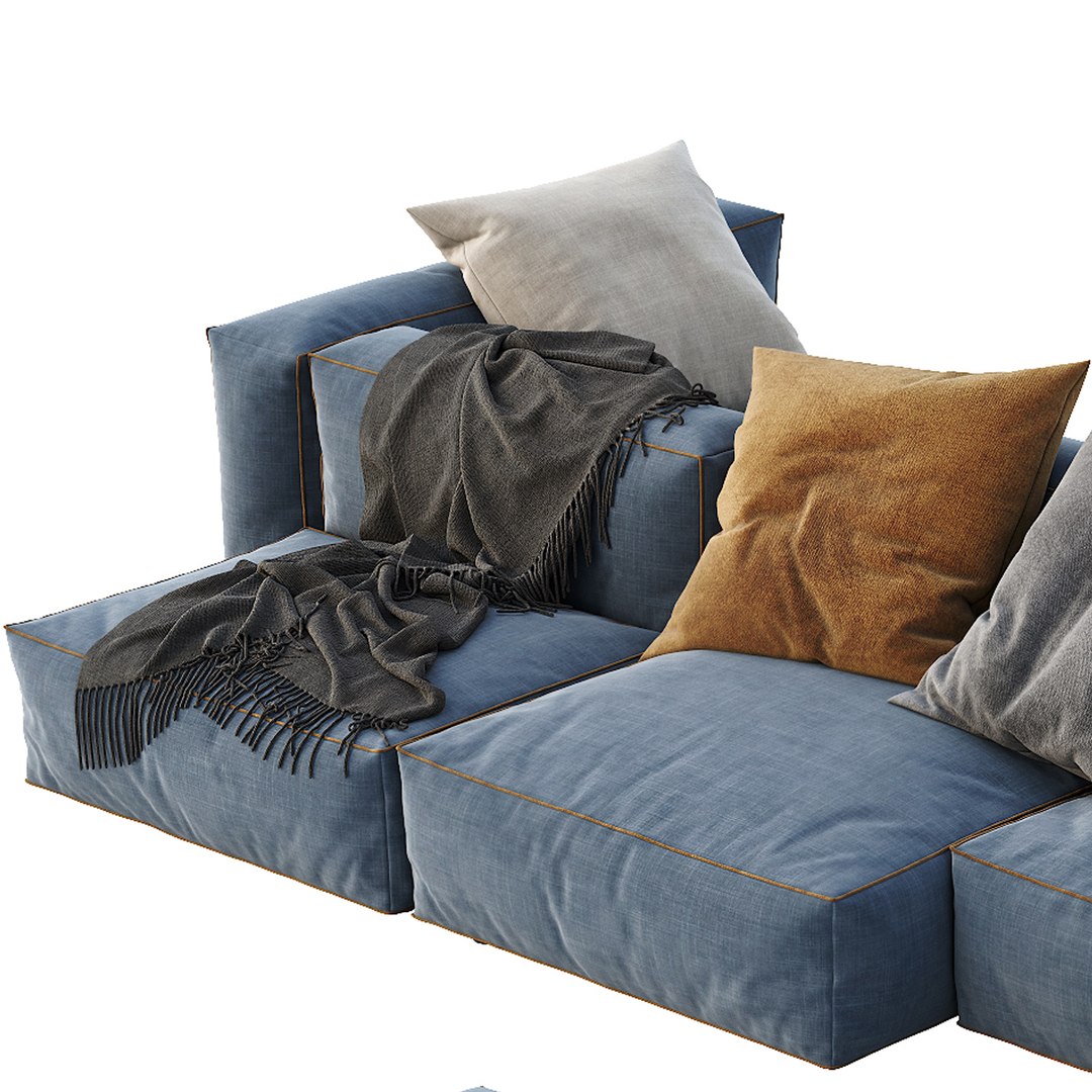 3D Flexteam Sofa Reef Model - TurboSquid 1568450
