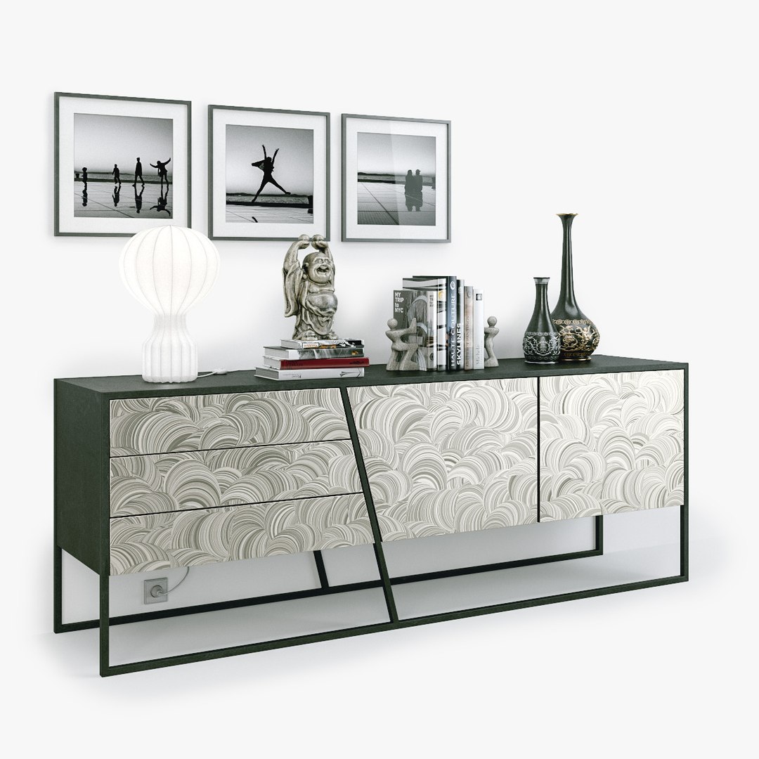 Sideboards Scenes 3D Model - TurboSquid 1314440