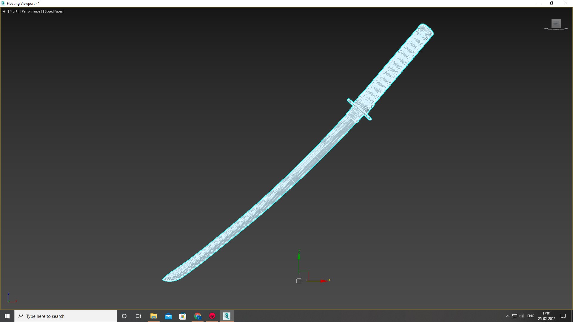 3D Model Katana Sword - TurboSquid 1859845