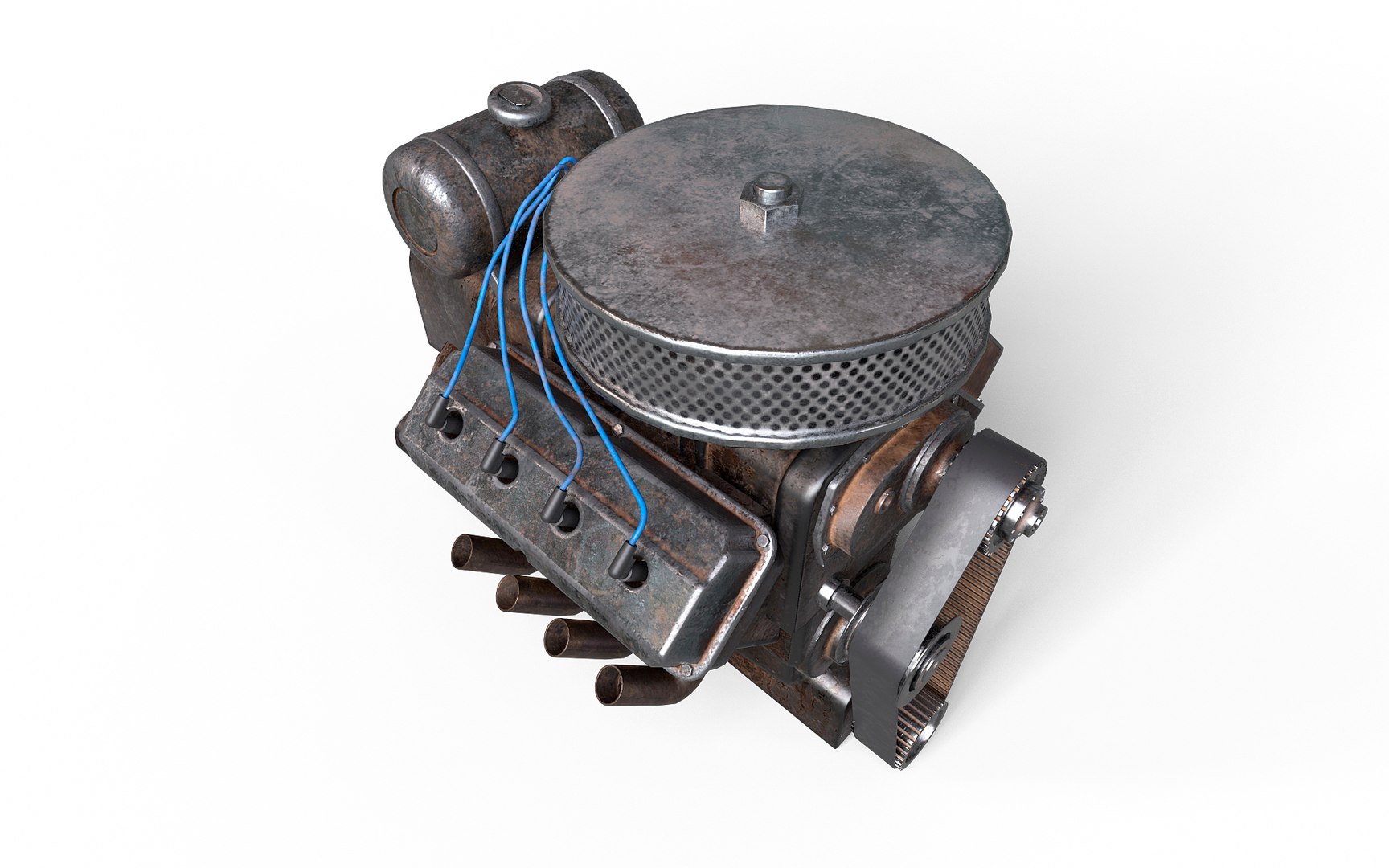 Car Engine 3D Model - TurboSquid 2061344