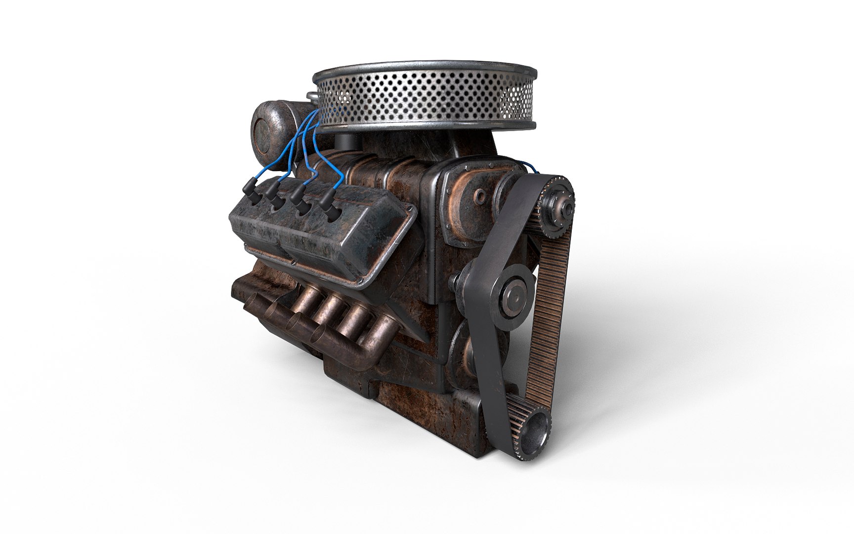 Car Engine 3D Model - TurboSquid 2061344