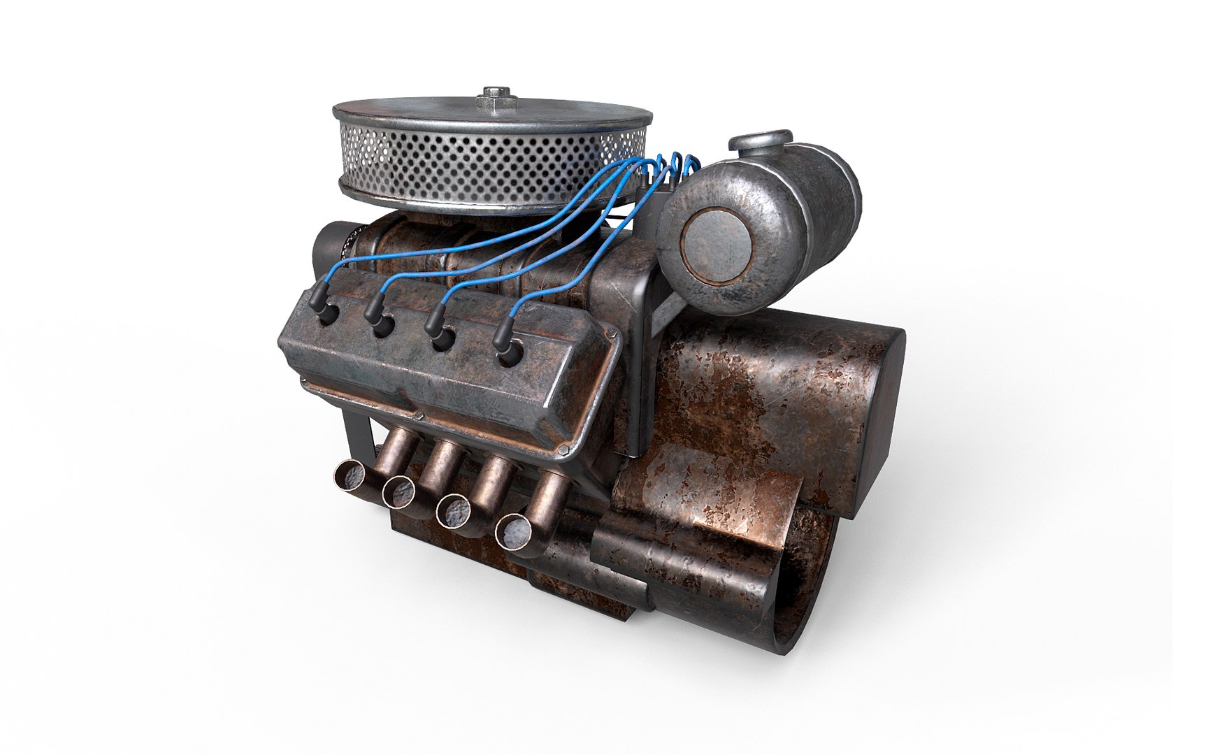 Car Engine 3D Model - TurboSquid 2061344